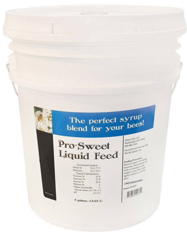 Pro Sweet Liquid Feed – Stanwood Bee Company, LLC